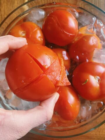 How to Blanch Tomatoes for Peeling - Season & Thyme