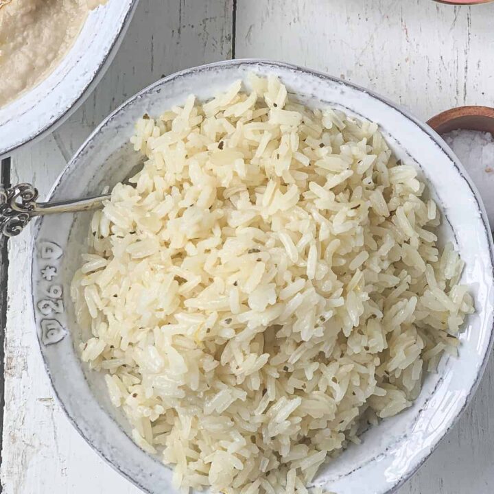 Buttery Lemon Herb Rice - Season & Thyme