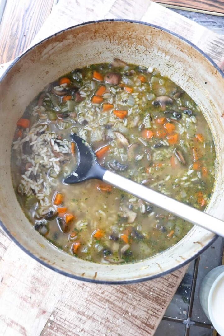 Cozy Autumn Wild Rice Soup - Season & Thyme