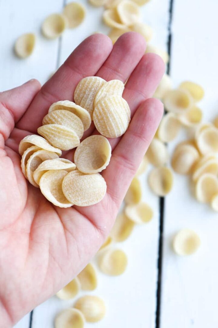 Orecchiette with Baby Chicken Meatballs - Season & Thyme