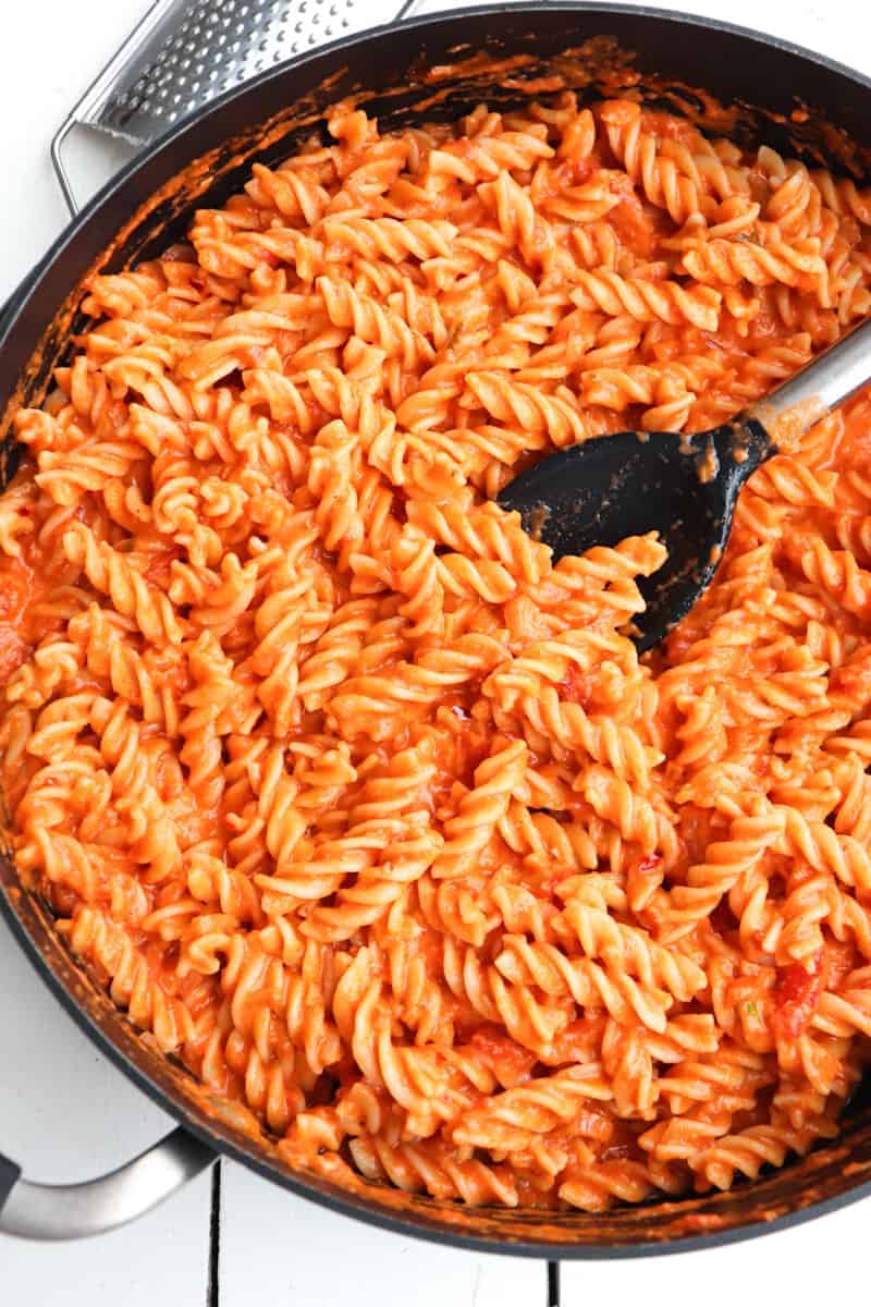 Spicy Fusilli Arrabiata - Season & Thyme