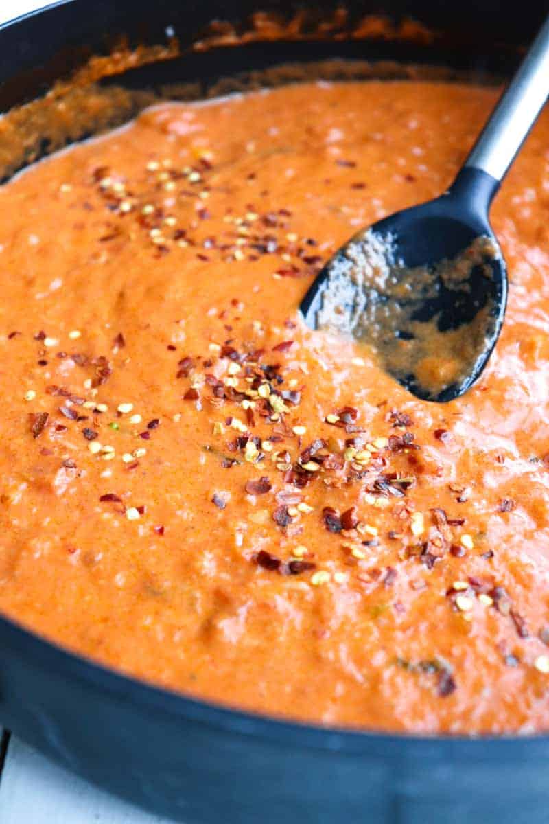 Spicy Fusilli Arrabiata - Season & Thyme