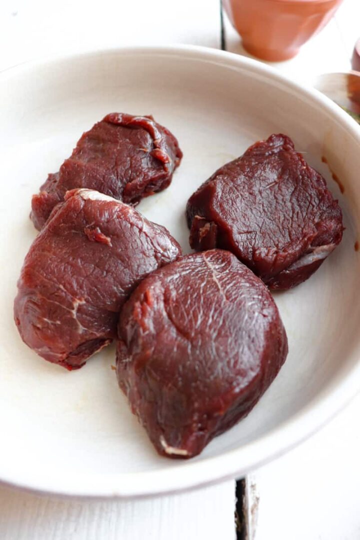 Venison Medallions with Balsamic Onion Sauce - Season & Thyme