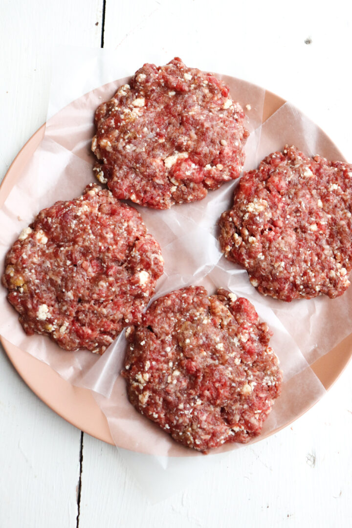The Best Ground Venison Burgers - Season & Thyme
