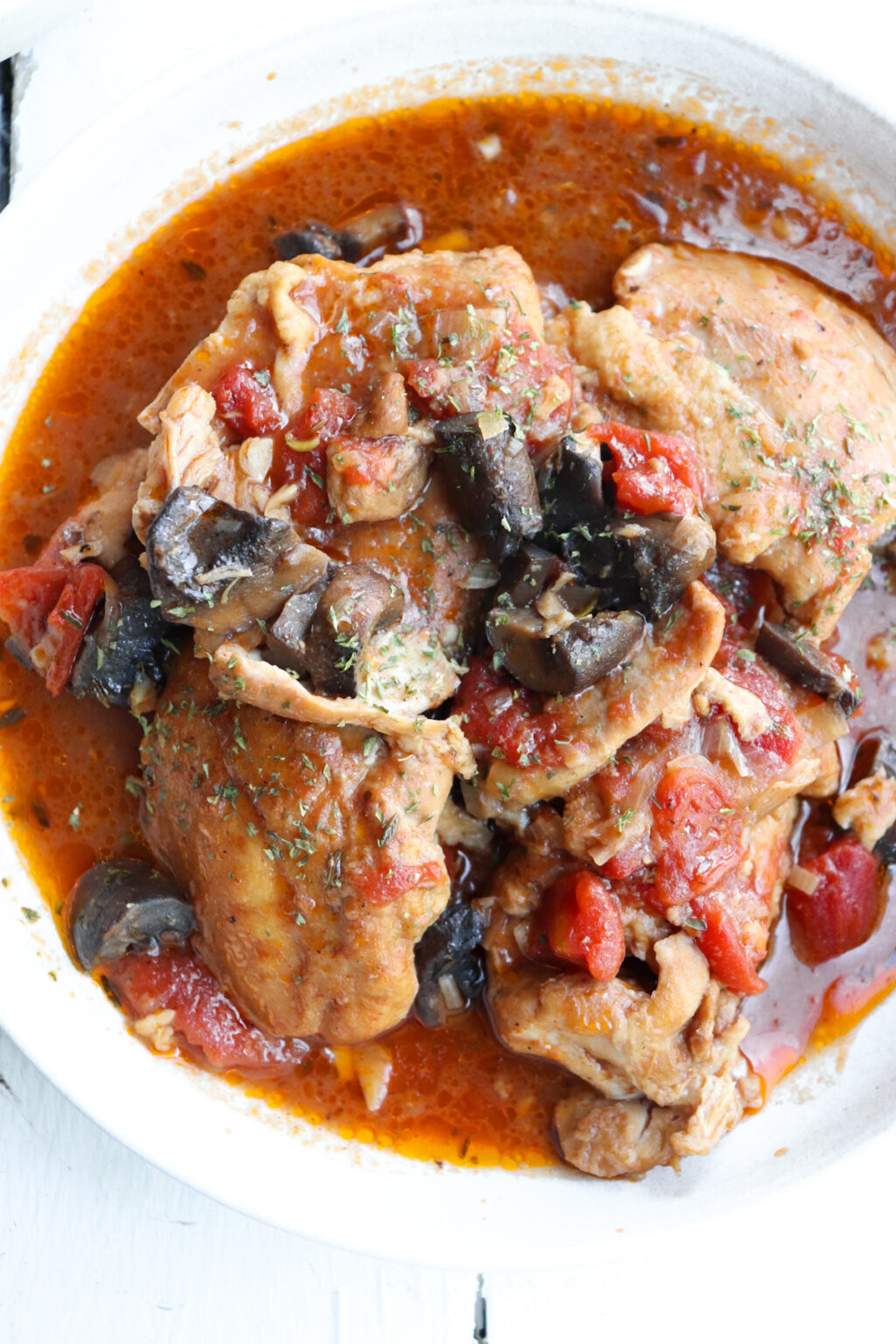 Slow Cooker Chicken Chasseur - Season & Thyme