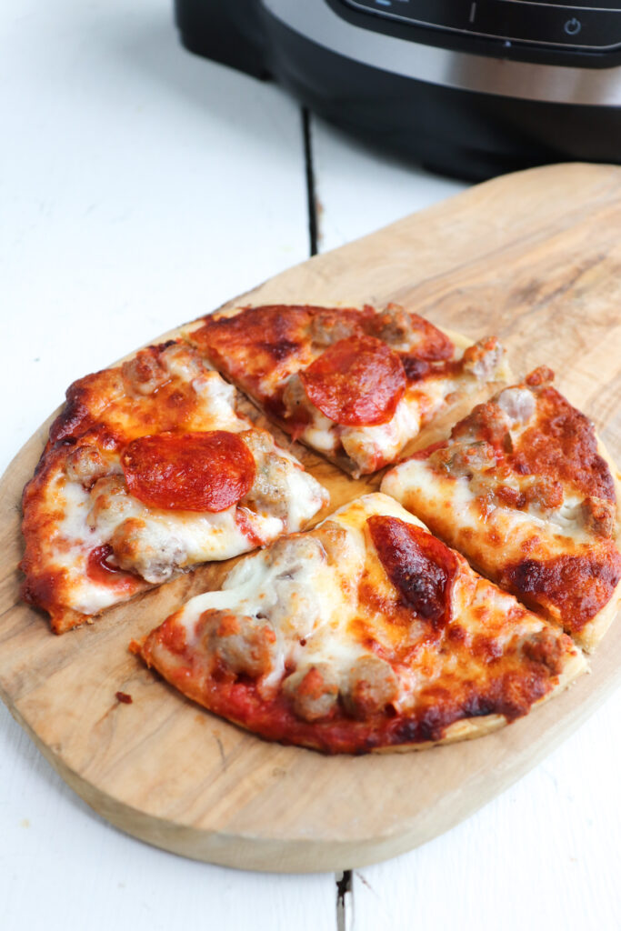 Ninja Foodi Frozen Mini Pizza (in Air Fryer) - Season & Thyme