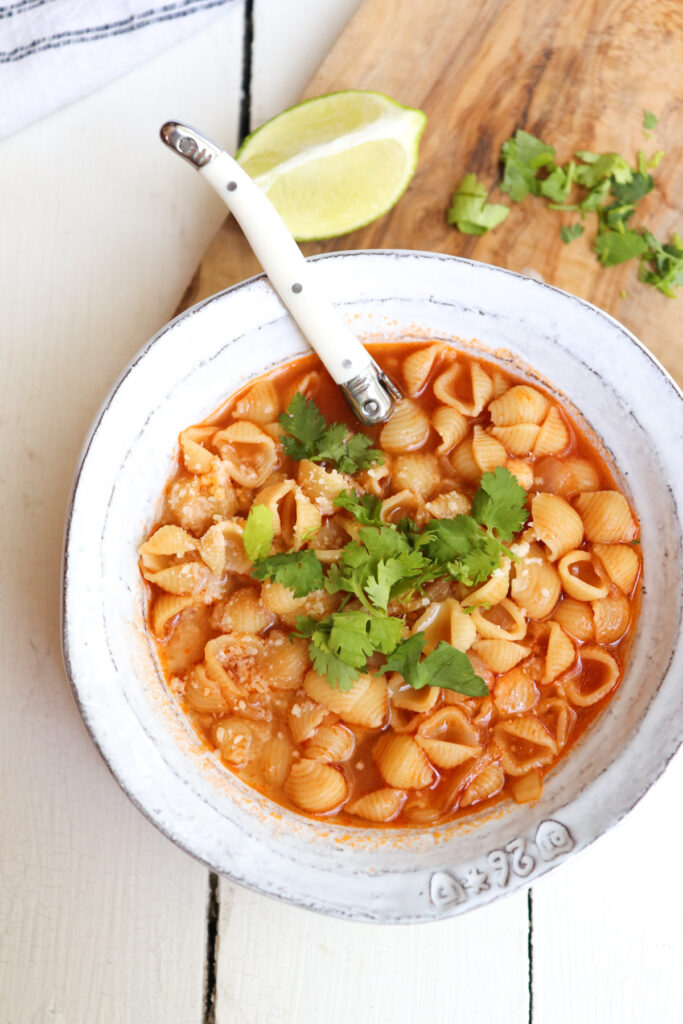 Mexican Sopita (Sopa de Conchas) - Season & Thyme