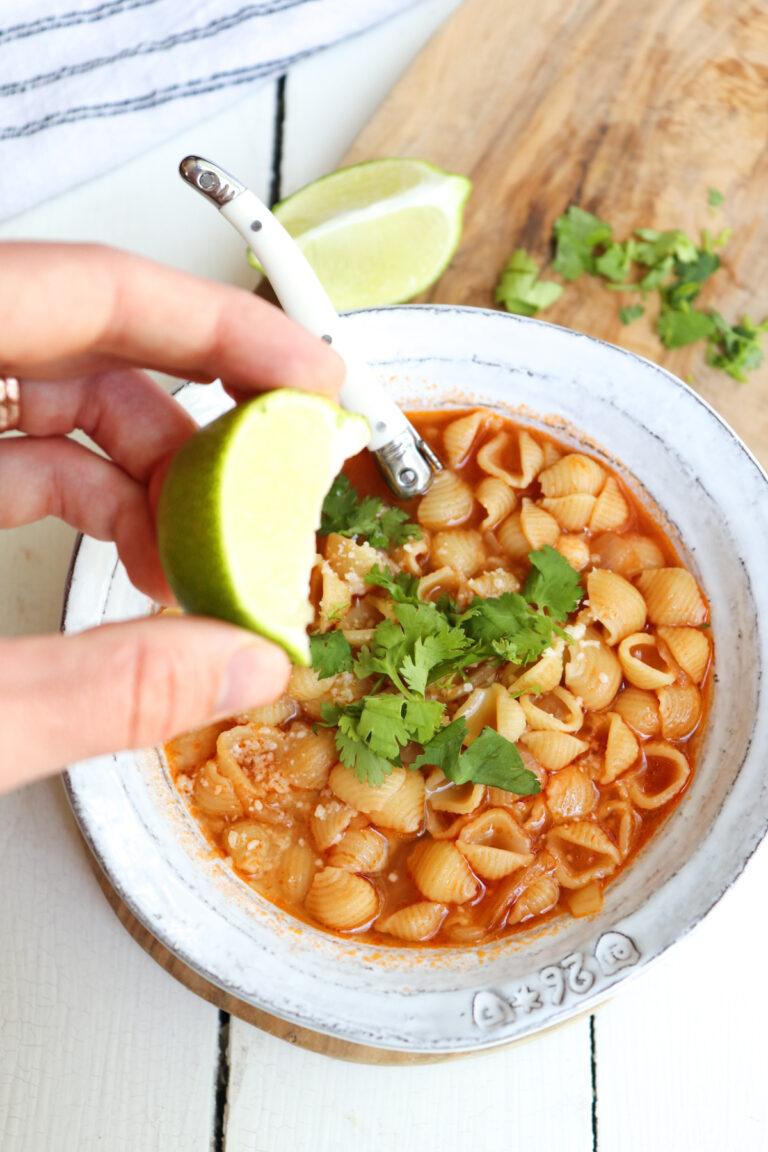 Mexican Sopita (Sopa de Conchas) - Season & Thyme
