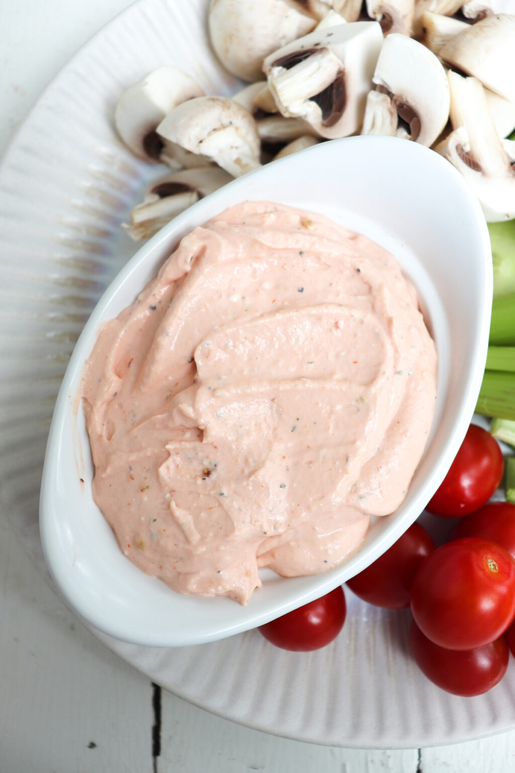 Easy Veggie Cream Cheese Dip - Season & Thyme