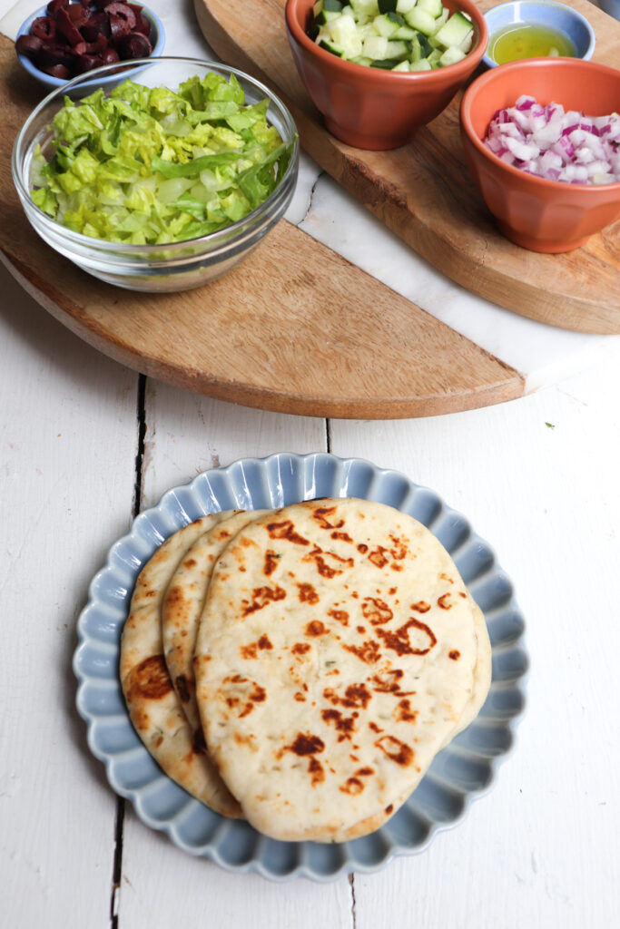 Healthy Greek Flatbreads - Season & Thyme