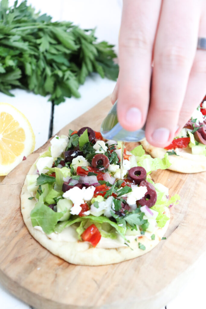 Healthy Greek Flatbreads - Season & Thyme