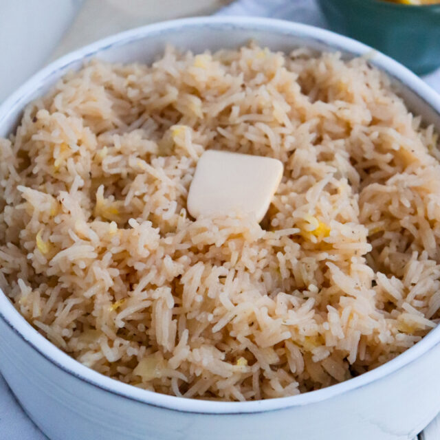 Lemon Butter Rice - Season & Thyme