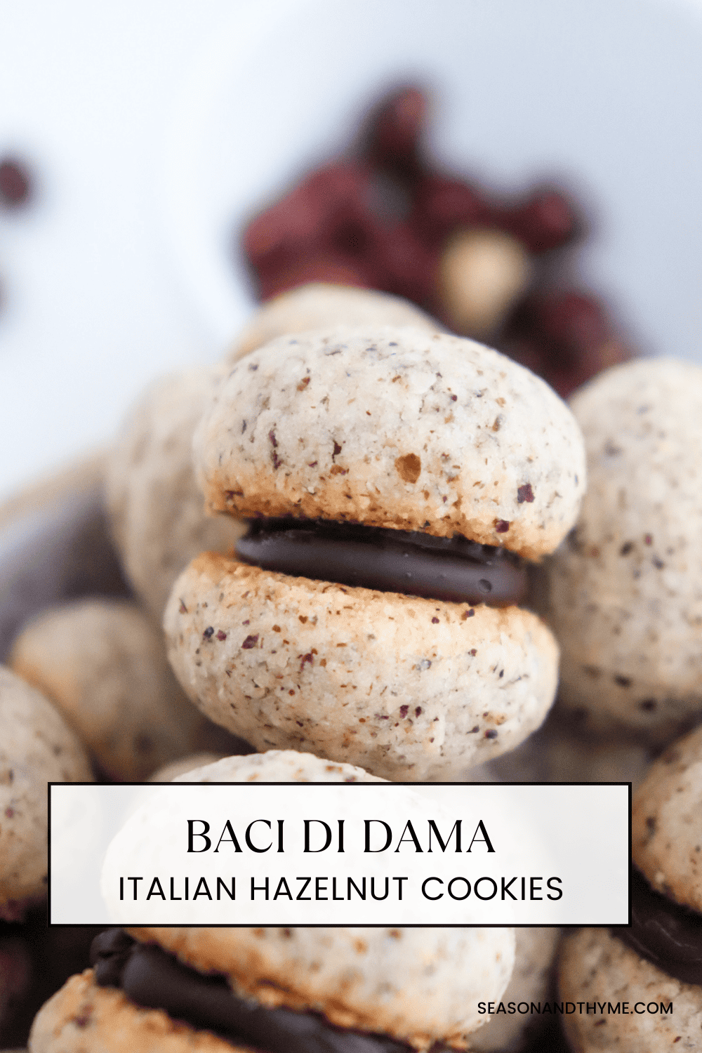 Baci di Dama Cookies - Season & Thyme