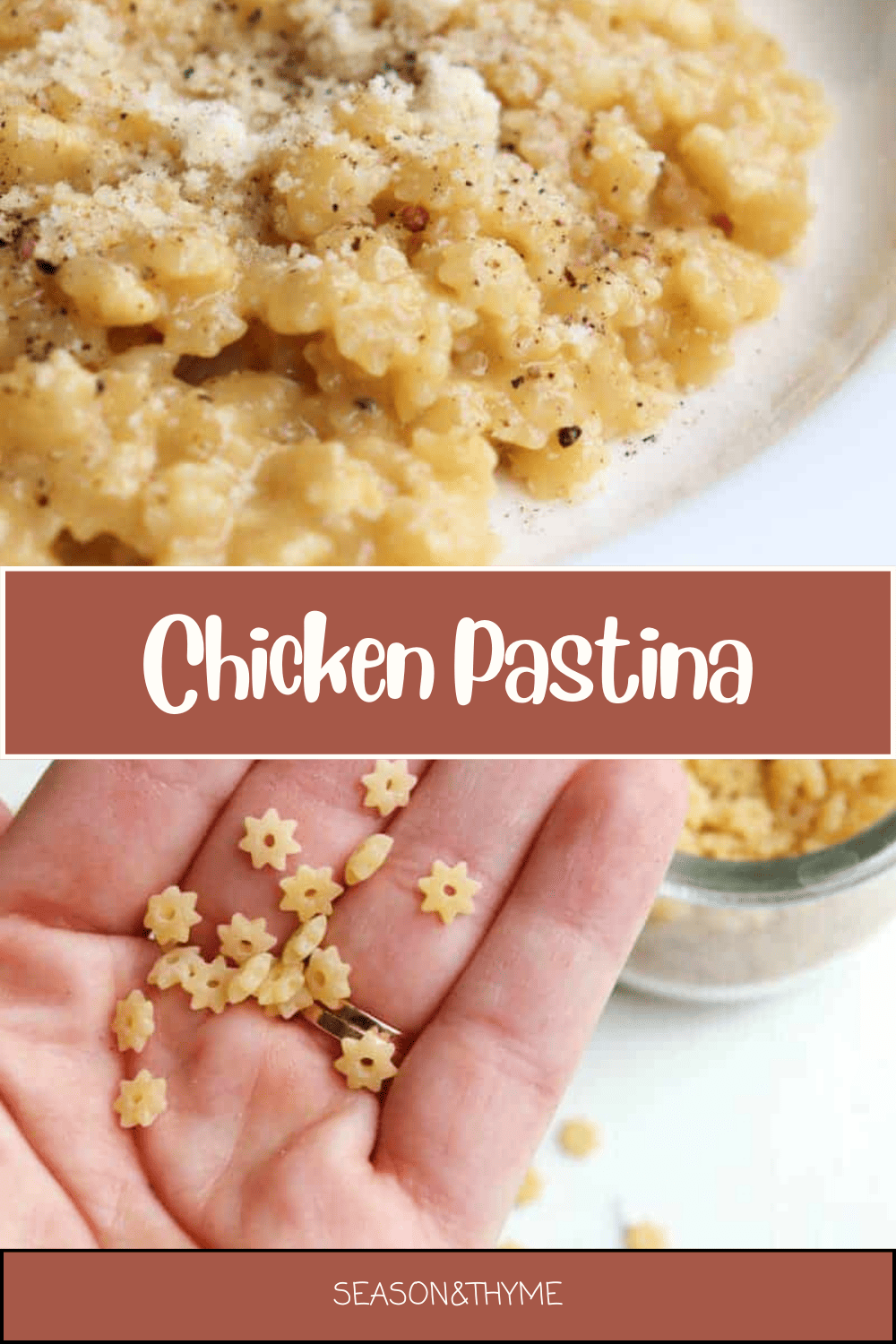 Chicken Pastina with Egg - Season & Thyme