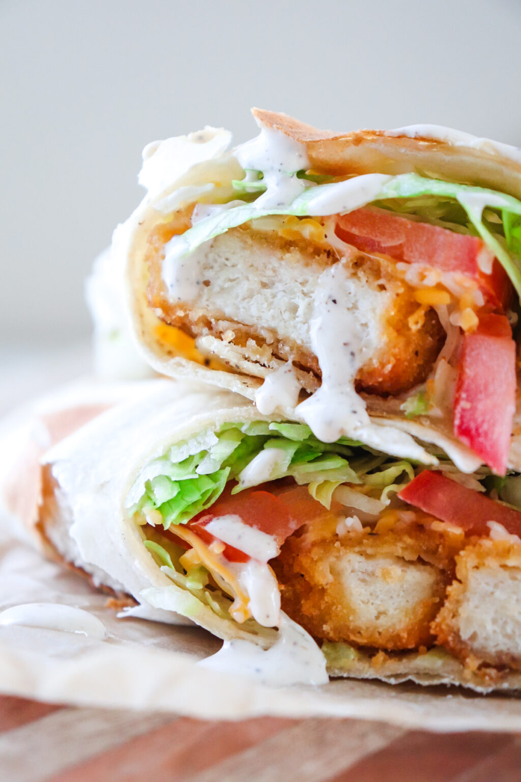 Chicken Nugget Wraps - Season & Thyme