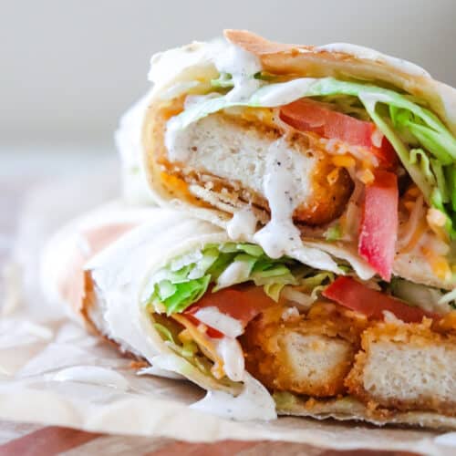 Chicken Nugget Wraps - Season & Thyme