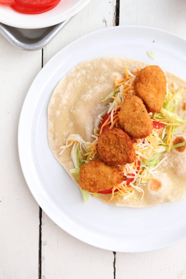 Chicken Nugget Wraps - Season & Thyme