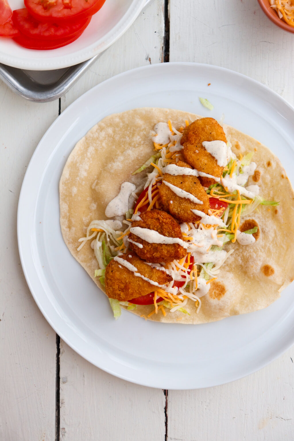 Chicken Nugget Wraps - Season & Thyme