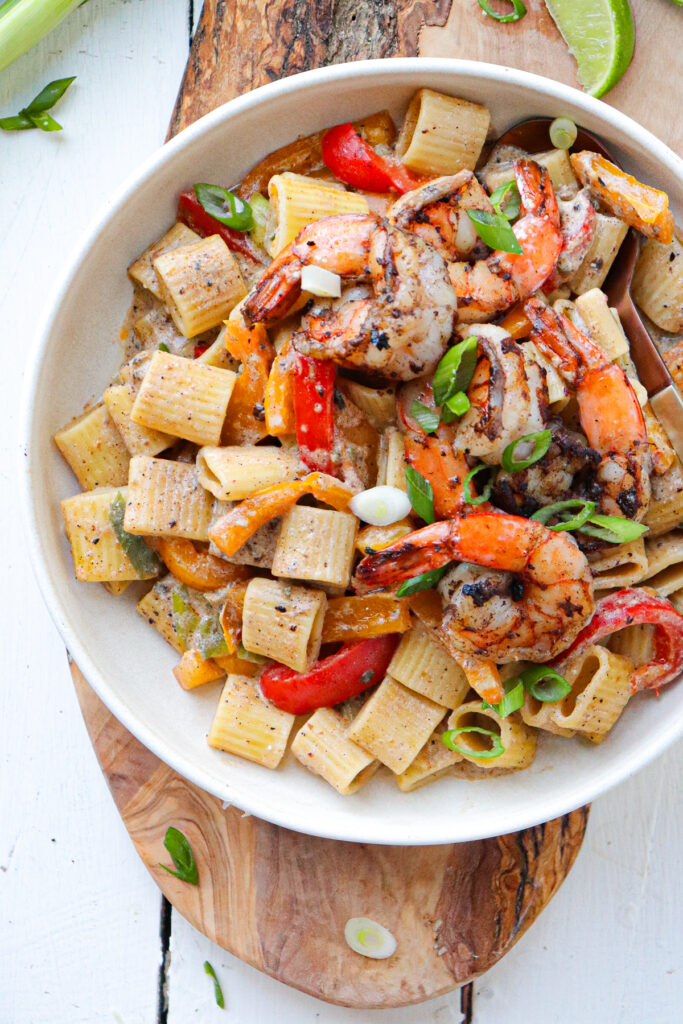 Jerk Shrimp Pasta - Season & Thyme