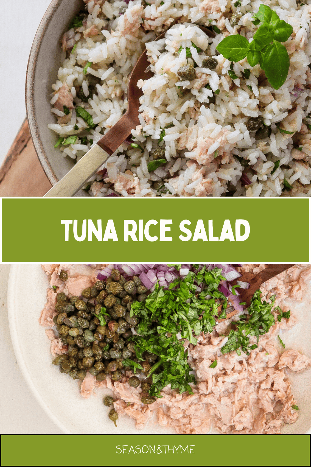 Tuna Rice Salad - Season & Thyme